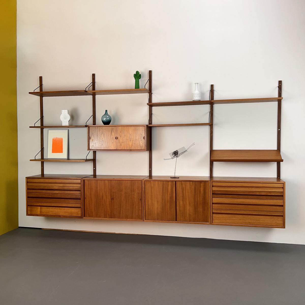 Regalsystem Poul Cadovius | flex! mid-century vintage design