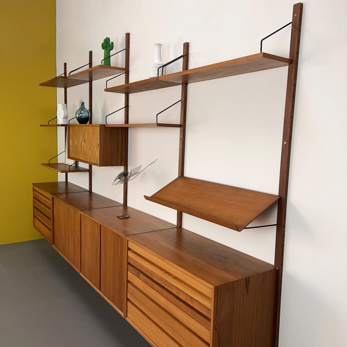 Regalsystem Poul Cadovius | flex! mid-century vintage design